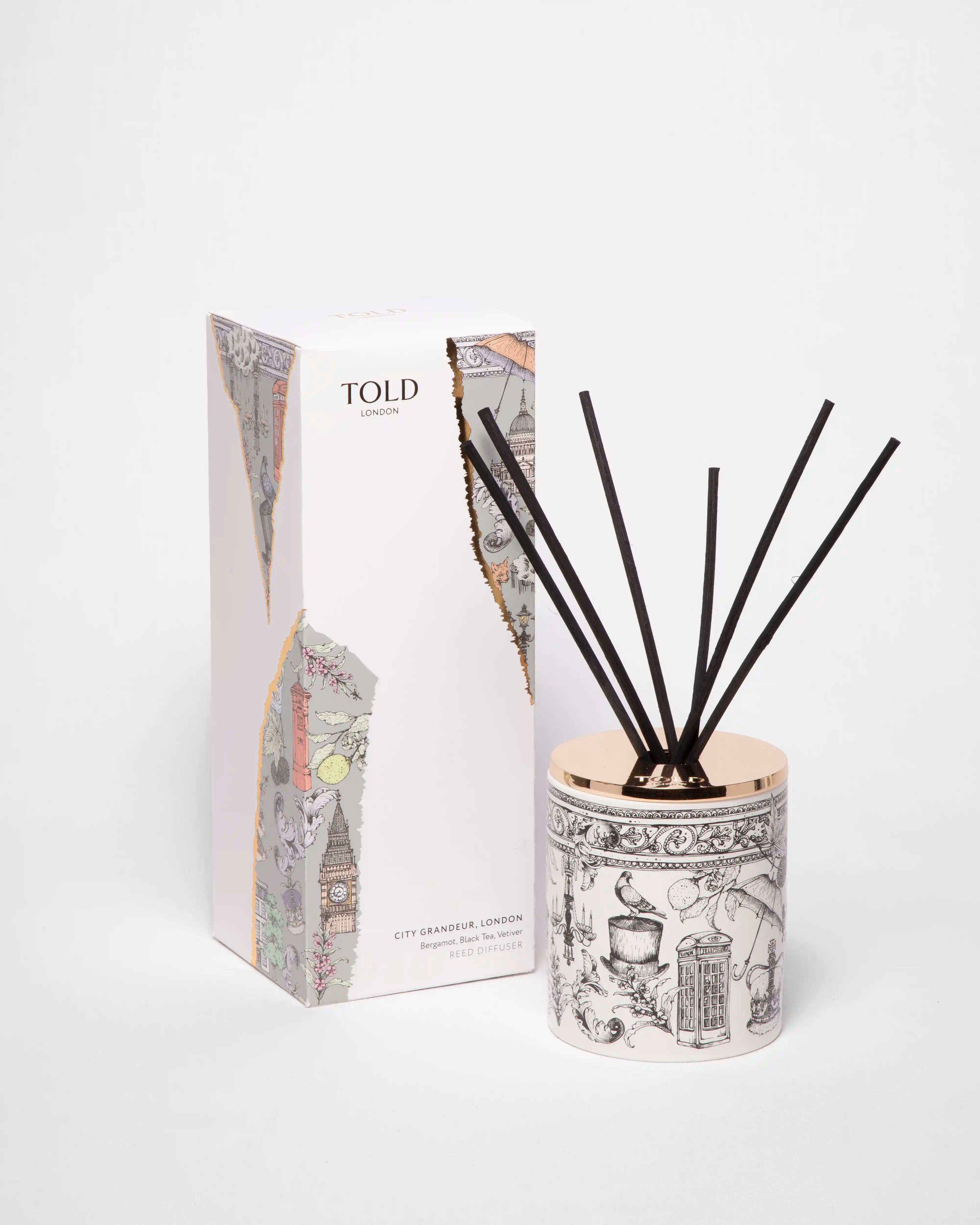 City Grandeur, London Diffuser, 200ml | Told London